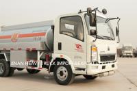 China Sinotruk Howo Light Mini Oil Fuel Tanker Truck 4x2 6cbm 6000Liter for sale