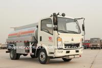 China Sinotruk Howo Light Mini Oil Fuel Tanker Truck 4x2 6cbm 6000Liter for sale