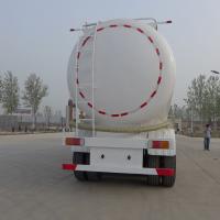 China Aluminum Bulk Cement Powder Trailer 3 Axles 30cbm 50cbm Fuel Tanker Semi Trailer for sale