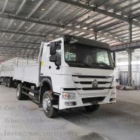 China Sinotruk HOWO Light Duty 4x2 Heavy Cargo Truck 290HP Box Truck Lorry Van Goods for sale