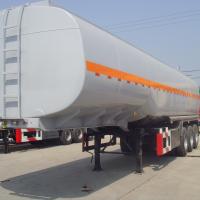 China 3 Axles Heavy Duty Semi Trailers Oil Fuel Tanker Trailer for sale