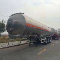China 3 Axles Heavy Duty Semi Trailers Oil Fuel Tanker Trailer for sale