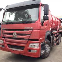 China HOWO 336ps 16cbm Sewage Suction Truck Diesel Euro2 10 Wheels 6x4 for sale