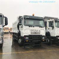 China Hot Sale New Model Howo 10 Wheels 25t 6x6 Army Dump Truck For Sale for sale