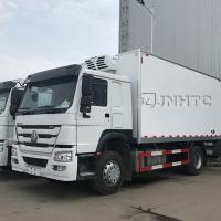 China HOWO 290hp Euro2 4x2 15ton Refrigerator Freezer Refrigerated Truck Small Truck for sale