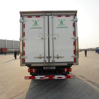 China Mini 4x2 6 Wheels 10ton HOWO Light Refrigerated Box Truck With Carrier Refrigerator for sale