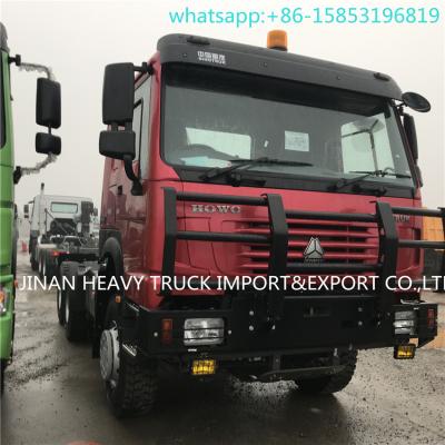 China SINOTRUK Howo Full Wheel Drive 6x6 Prime Mover Truck For Muddy Road for sale