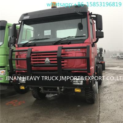 China Sinotruk HOWO Prime Mover Truck 6x6 371hp for sale