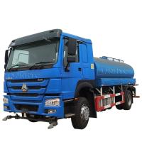 China HOWO Euro2 4  4x2 6 Wheels 12000 Liter 12cubic Meters Water Tank Sprinkler Truck for sale