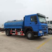 China HOWO Euro2 4  4x2 6 Wheels 12000 Liter 12cubic Meters Water Tank Sprinkler Truck for sale