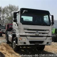 China Stock Prime Mover Howo Tractor Truck 6 Wheels 4x2 266HP 336HP for sale