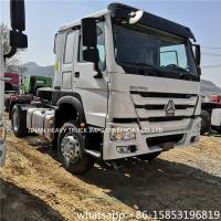 China Stock Prime Mover Howo Tractor Truck 6 Wheels 4x2 266HP 336HP for sale