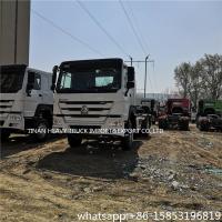 China Stock Prime Mover Howo Tractor Truck 6 Wheels 4x2 266HP 336HP for sale