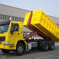 China SINOTRUK HOWO 6x4 Hook Arm Roll Garbage Truck for Waste Rubbish Trash for sale