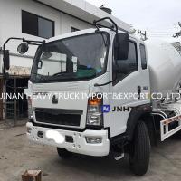 China HOWO Light Duty Cement Mixer Truck Self Loading 4x2 3cbm 5M3 for sale