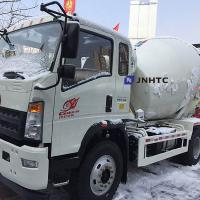 China HOWO Light Duty Cement Mixer Truck Self Loading 4x2 3cbm 5M3 for sale