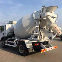 China Sinotruk HOWO Light Concrete Mixer Truck 4x2 4 Cubic Meters for sale