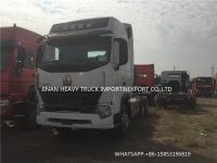 China 400L Diesel Tank Double Driver Prime Mover Truck Sinotruk HOWO A7 6X4 for sale