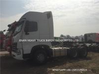 China 400L Diesel Tank Double Driver Prime Mover Truck Sinotruk HOWO A7 6X4 for sale