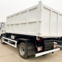 China Hook Hydraulic Arm Roll Garbage Compactor Truck Light Duty 4x2 14cbm Euro2 for sale