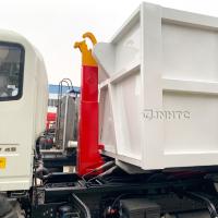 China Hook Hydraulic Arm Roll Garbage Compactor Truck Light Duty 4x2 14cbm Euro2 for sale