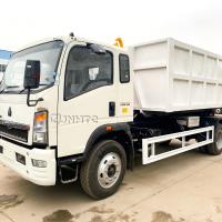 China Hook Hydraulic Arm Roll Garbage Compactor Truck Light Duty 4x2 14cbm Euro2 for sale