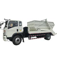 China Hydraulic Swing Arm Light Small Garbage Truck 4x2 3m3 5m3 Container for sale