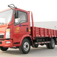 China Flatbed Plate Cargo Van Load Light Duty Commercial Truck 4x2 for sale