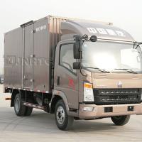 China SINOTRUK HOWO Delivery Van Cargo Box Truck Light Duty 4x2 for sale
