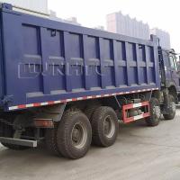 China SINOTRUK HOWO 12 Wheeler Heavy Duty Dump Truck Self Loading 8x4 3cbm 371hp for sale