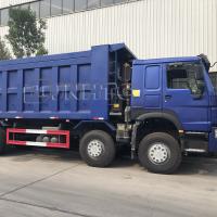 China SINOTRUK HOWO 12 Wheeler Heavy Duty Dump Truck Self Loading 8x4 3cbm 371hp for sale
