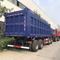 China SINOTRUK HOWO 12 Wheeler Heavy Duty Dump Truck Self Loading 8x4 3cbm 371hp for sale