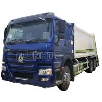 China HOWO 6x4 12cbm 15cbm Hydraulic Swing Arm Garbage Truck Euro2 Euro3 Container Garbage Bin for sale