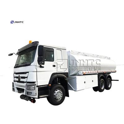 China Sinotruk HOWO 371hp Oil Fuel Tanker Trailer Euro2 Euro3 25000L 6x4 for sale