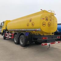 China Sinotruk HOWO 371hp Oil Fuel Tanker Trailer Euro2 Euro3 25000L 6x4 for sale