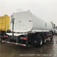 China Sinotruk Howo 25cbm 25000 Liters Water Tank Truck Water Sprinkler Truck for sale