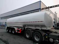 China Liangshan 30000l-60000l Aluminium Fuel Tanker Semi Trailer for sale