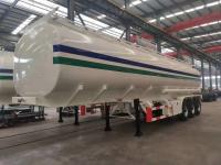 China Liangshan 30000l-60000l Aluminium Fuel Tanker Semi Trailer for sale