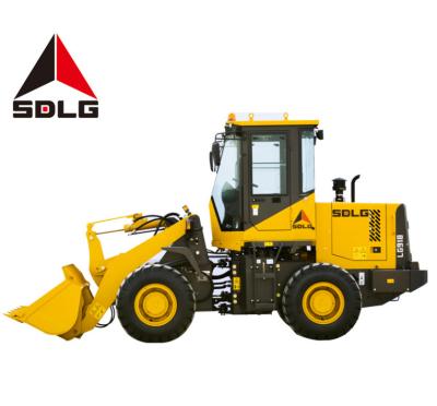 China Sdlg 1.8 ton 1cbm Bucket Wheel Loader Lg918 For Sand Loading And Unloading for sale