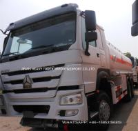 China Sinotruk Howo 25cbm 25000 Liters Oil Tank Trailer Oil Filling Truck for sale