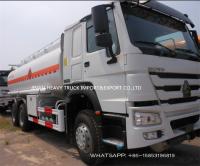 China Sinotruk Howo Heavy Cargo Truck 20cbm Oil Tank Transport Truck For Philippines Market for sale