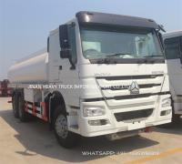 China Sinotruk Howo Heavy Cargo Truck 20cbm Oil Tank Transport Truck For Philippines Market for sale