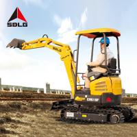 China SDLG ER616F Heavy Construction Machinery 1 Ton Mini Excavator for sale