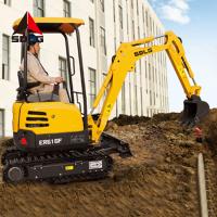 China SDLG ER616F Heavy Construction Machinery 1 Ton Mini Excavator for sale