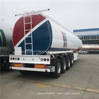 China 4 Axles Heavy Duty Semi Trailers Liquid Diesel Oil Storage Fuel Tank Semi Trailer for sale