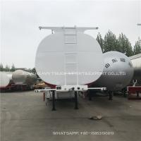 China 3 Axles Fuwa Or Bpw Liquid Transport Truck Trailer Can Be Heated 40 Cubic for sale