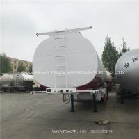 China 3 Axles Fuwa Or Bpw Liquid Transport Truck Trailer Can Be Heated 40 Cubic for sale