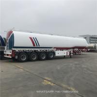 China 3 Axles Fuwa Or Bpw Liquid Transport Truck Trailer Can Be Heated 40 Cubic for sale