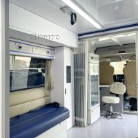 China Medical Euro5 Mobile Emergency Vaccination Van Ambulance Car for sale