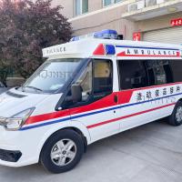 China Medical Euro5 Mobile Emergency Vaccination Van Ambulance Car for sale